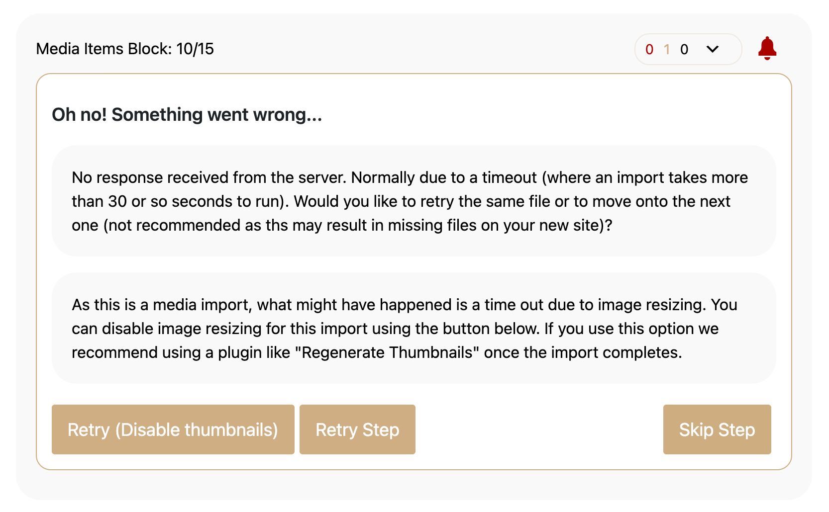 Time Out Issue - Divi Awesome